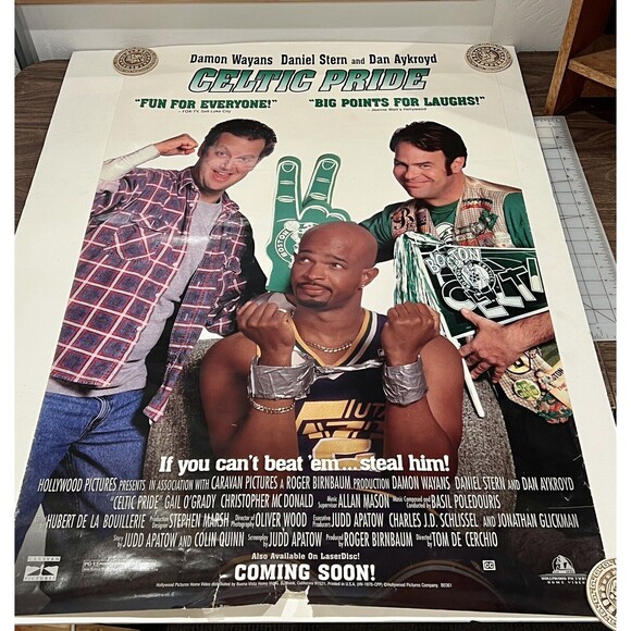 Art | Vintage Original Celtic Pride Ds 27x 4 Poster One Sheet D Wayans ...
